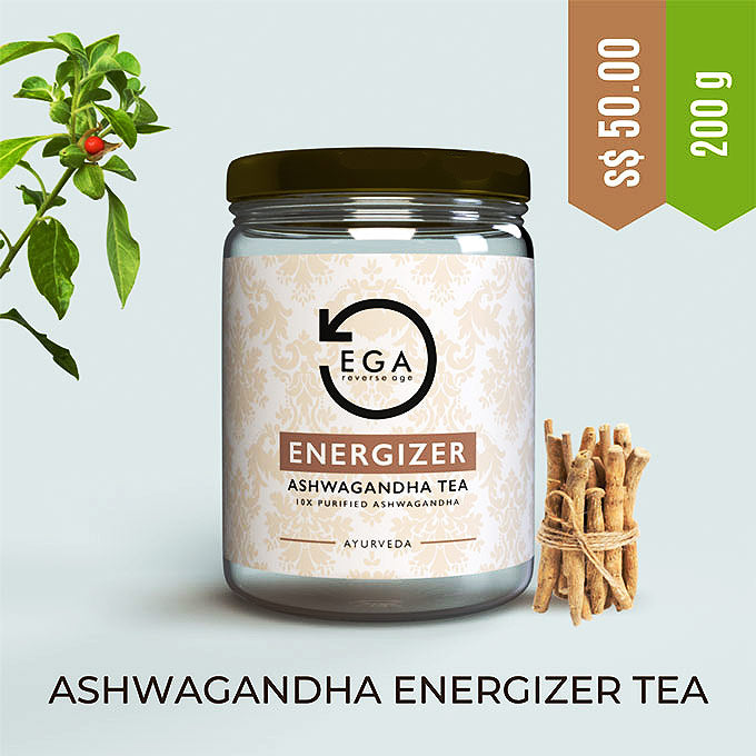 Buy Pure & Organic Ashwagandha Tea in Singapore | EGA